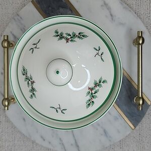 Spode | Holiday | Spode Christmas Tree Large Covered Canister Cookie ...